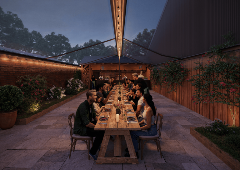 Coming to Chapel House Estate - The Courtyard Kitchen.